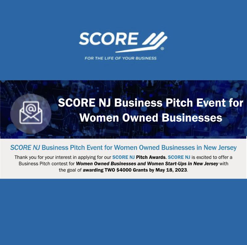 SCORE NJ Business Pitch Grant for Women-Owned Businesses - Nawbo South ...